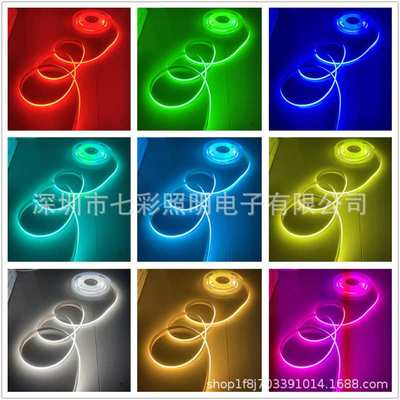 五米价无光斑COB灯带12v七彩24vRGBW四合一24vRGBCW五合一渐变