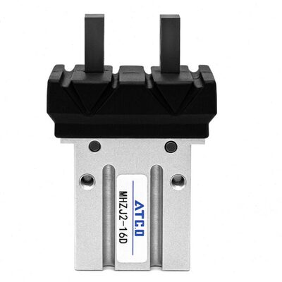 平开带Z10气缸爪气气动型DD指D/J-/2016M 闭D手行2防尘罩25H/