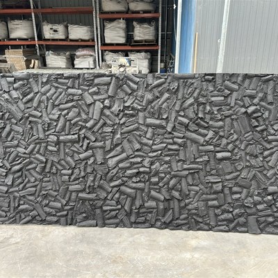 Frp透光炭烧木透光火n山岩板肌理发光碳烧木可弯曲3.1X1.2米5cm厚