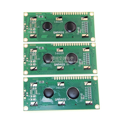 LCD1602A 蓝屏/黄绿屏 /灰屏 /带背光 LCD显示屏 5V 1602 液晶屏