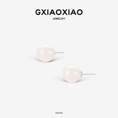 GXIAOXIAO 925银时尚气质高级感百搭鸢尾花耳环 NH344