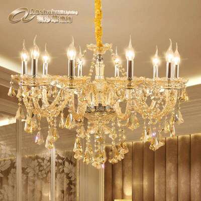 مصباح كريستالي宴会厅吊灯tLuminária de Cristal