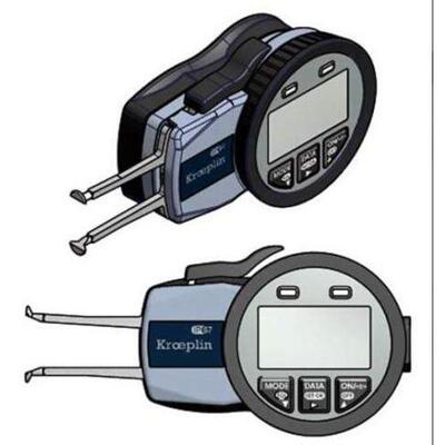 优势供应kroeplin数显式气雾罐测量卡规AE2100