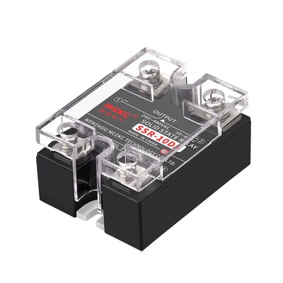 单相固态继电器SSR-10DA25DA直流控交流40DA60DA80DA小型模块24V
