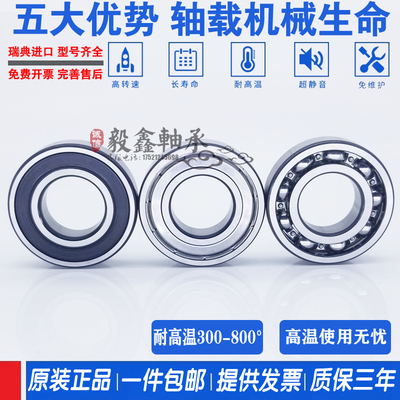 进口耐高温轴承 6306 6307 6308 6309 6310 6311-2Z/VA208/201