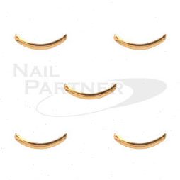 进口美甲产品Capri拱形微笑线 金属饰品 U3日式美甲饰品