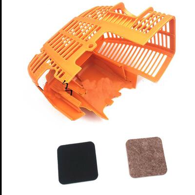 FS75 80 85 85R气缸缸体罩缸盖罩大红罩割草机配件