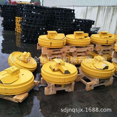 D41推土机引导轮总成124-30-00103 履带板 链轨总成