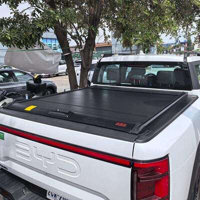 跨境比亚迪鲨鱼皮卡卷帘盖 byd shark shark6 tonneau cover