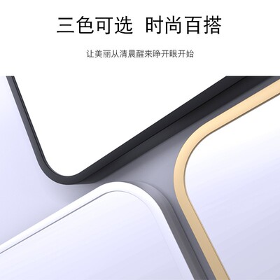 镜子全身镜穿衣镜家用女生卧室少女insK风壁挂网红挂墙客厅落地镜