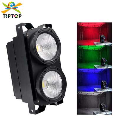 TIPTOP2眼不防水观众灯2颗COB四色五色六色灯珠拼接款机箱单提手