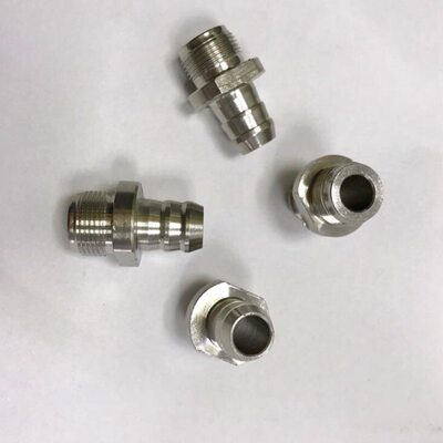 M15x1-12mm 不锈钢外丝宝塔接头 外螺纹M15x1 宝塔外径12mm