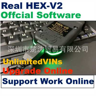 Real HEX V2 VAGCOM VCDS STM32F429 5053 真二代在线升级多语种