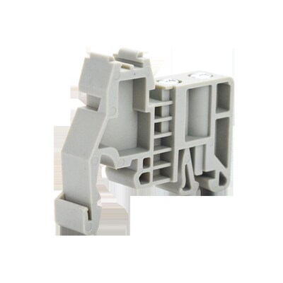 接线端子排固定件E-UK塑料终端堵头euk st UK2.5B C45导轨固定坐