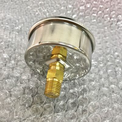 轴向耐震压力表 YTN-63 0-250bar 0-3500psi 螺纹ZG1/4 后背接头