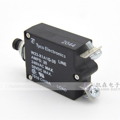Tyco TE W23-X1A1G-3 5 7.5 10 15 20 25 30 40 50Amps 断路器