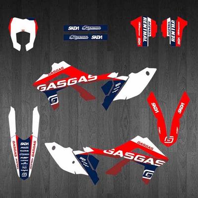 越野摩托贴纸 适配GASGAS 14-17 EC系列林道车 贴膜 车贴 贴花RK