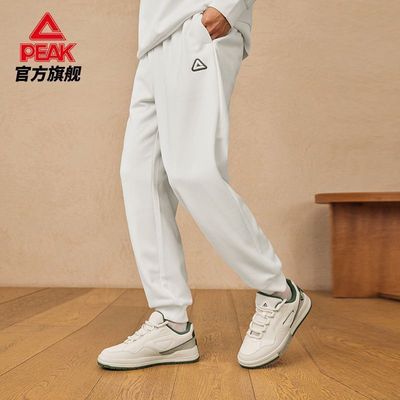 匹克RIGHT系列丨官方正品运动裤男新款针织抓毛保暖束脚休闲长裤