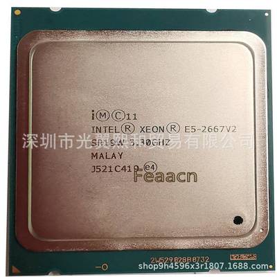 IntelXeonE5-2667v2SR19W4Ghz8核16线程LGA2011