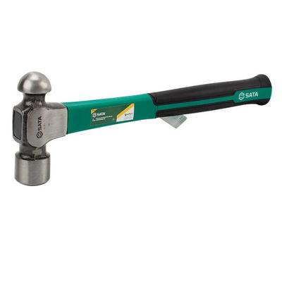 玻璃纤维手柄圆头锤子手锤铁榔头木工9230192303