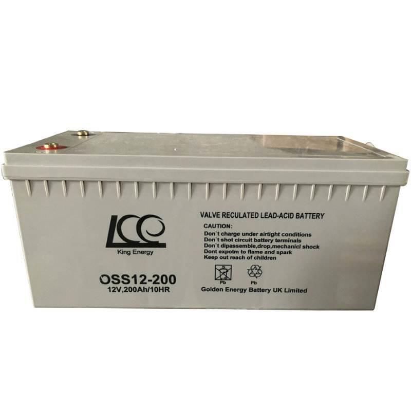 KE蓄电池SS12-200 免维护计算机船舶光伏发电/太阳能储能12V200AH