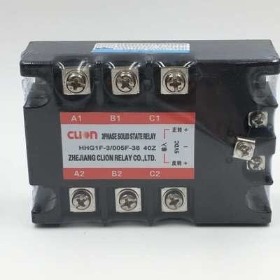 高品质CLION欣大5V控制三相正反转固态继电器HHG1F-3/005F-38 40Z