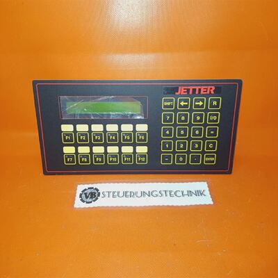 Jetter LCD9 Bedienpanel  Bediengert