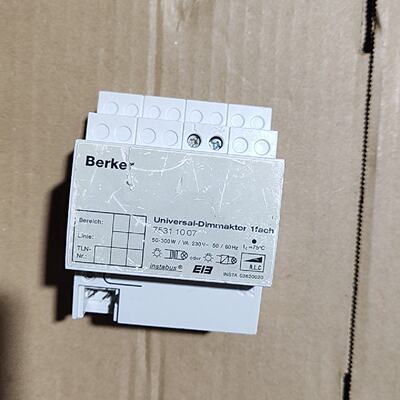 Berker博科通用调光控制器型号753110075