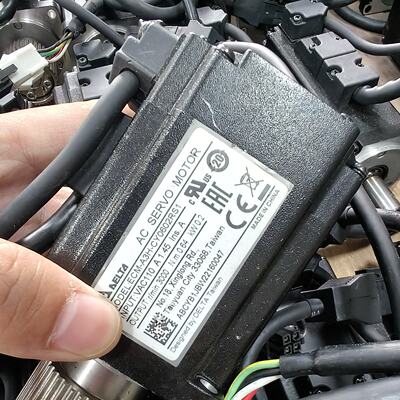 议价Delta A3 200W 400W Absolute Servo Motor Is In Good Condi