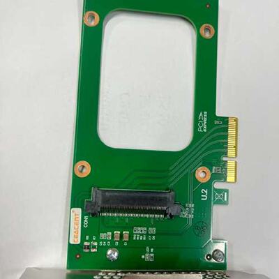 议价全新CEACENT ANU2PE04 U2转PCIE转接卡