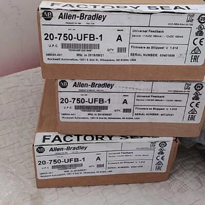 议价20-750-UFB-1 罗克韦尔 AB Powerflex755 变频器 配件 20750U