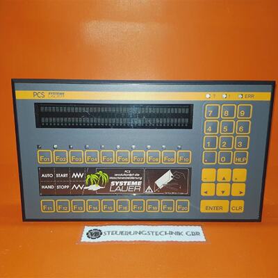 LAUER Bedienkonsole PCS 110FZ   *Version V113.5