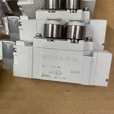 正品SMC电磁阀SY71205LZD08拆机63个-议价