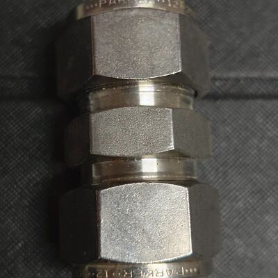 议价Parker Stainless Steel Ferrule Through Connector 316 Mat