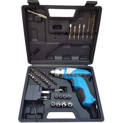 电钻screwdrivers充电式电起子组套3.6V锂电电动螺丝刀