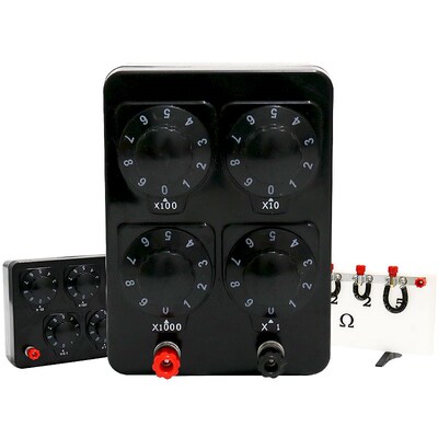 教学电阻箱0-9999.9欧姆电学变阻箱简式电阻箱演示电阻箱实验器材