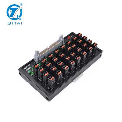 QMT08BSL 32位输入/输出端子台NPN/PNP通用接线端子台排24V