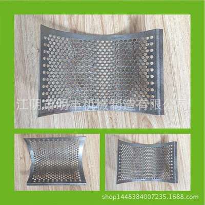 厂家供应【明丰】粗碎机筛网 粉碎机筛网 圆孔筛网 规格齐 品种多