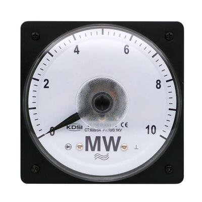 广角度指针式功率表LS-11010MW600/5A10/0.1kV船用仪表