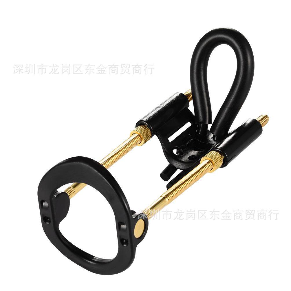 外贸土豪金色金属健身器材健阳锻炼器套装器具螺纹杆延长支架