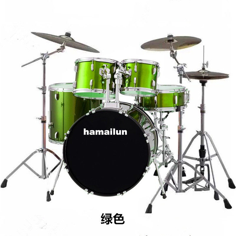 哈麦伦架子鼓成人儿童爵士鼓5鼓3镲4镲初学者入门练习专业演奏