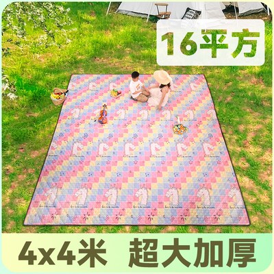 3x3m超大春游垫子野餐垫防潮垫加厚防水便携户外露营帐篷4x4地垫