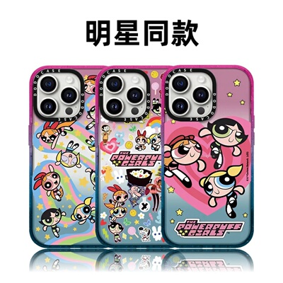 CASETiFiY联名飞天小女警总动员16Pro适用iPhone17ProMax苹果15plus手机壳王心凌同款可爱14防摔华强北平替女