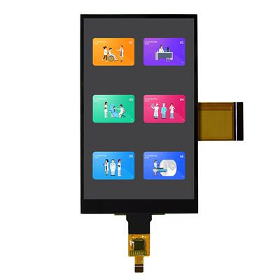 4.3寸480x800高清电容触摸屏RGB/MCU40PIN双接口NT35510+GT9147