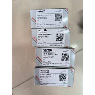 R165381420力士乐滑块导轨中滚珠滑台中中