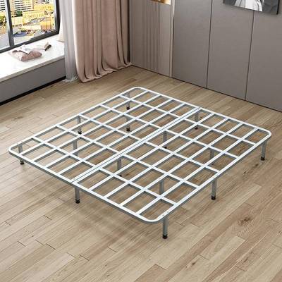 【折扣价】镀锌管全钢管排骨架床架折叠双人床架1.8米榻榻米龙骨