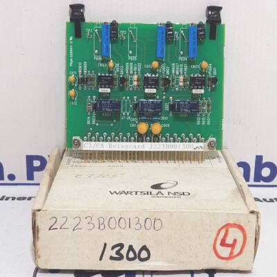 Wartsila 2223B001300 C3C5 Relay Card PPL 81813