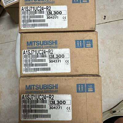 三菱原装未拆封A1SJ71UC24R2盒码一致实拍数量议价