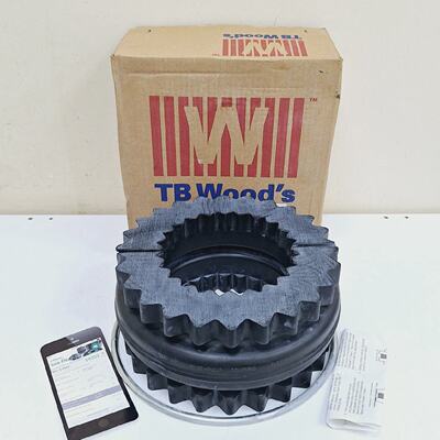 TB Woods 12E EPDM SFSleeve SureFlex Plus Couplings Size 12