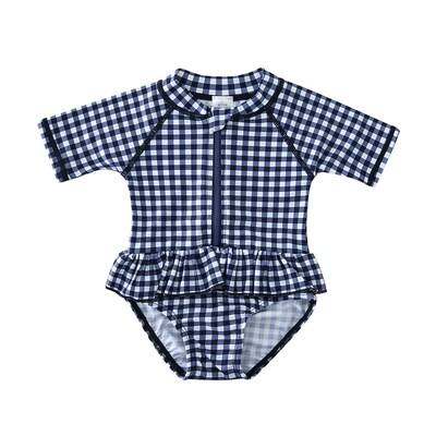 Wishere One-Piece Swimsuit Kids Girls Swimwear 3-24Months